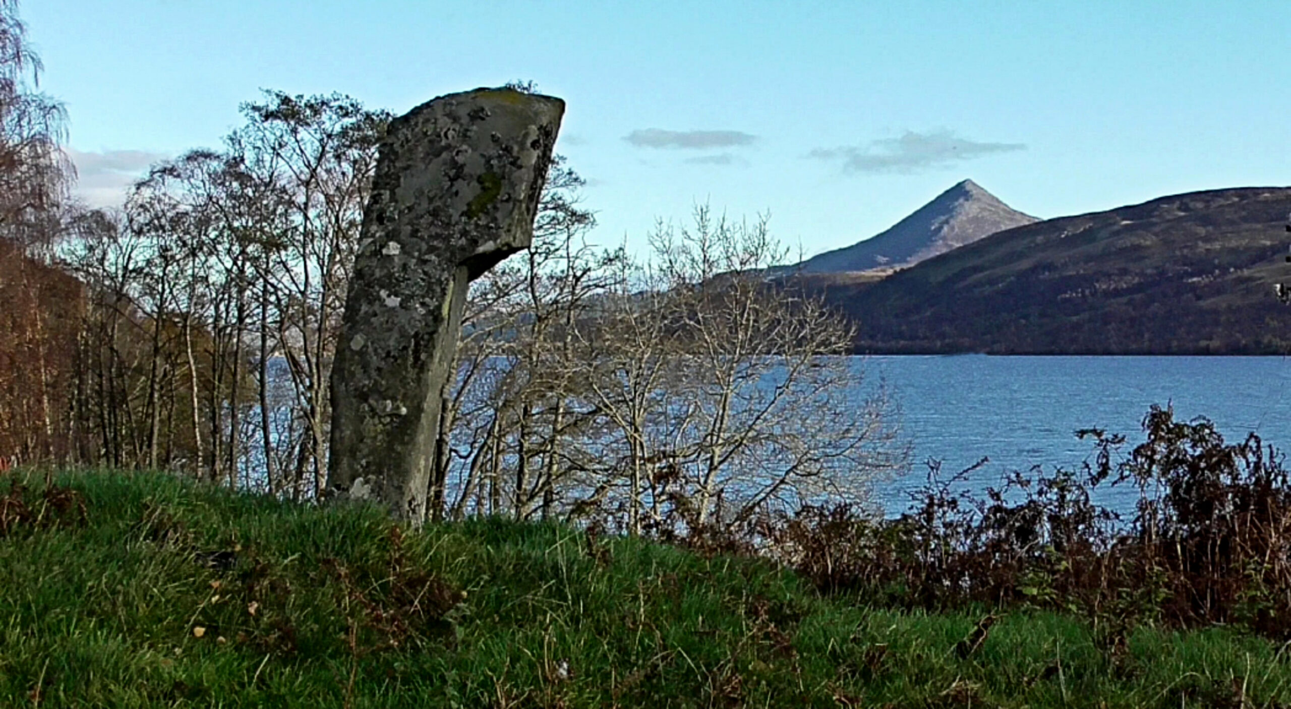 schiehallion with chieftain standing stne transmiting ley energy. – Ley ...